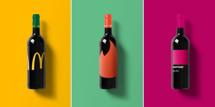 Design : Les logos de marques connues s'invitent sur des bouteilles de ...